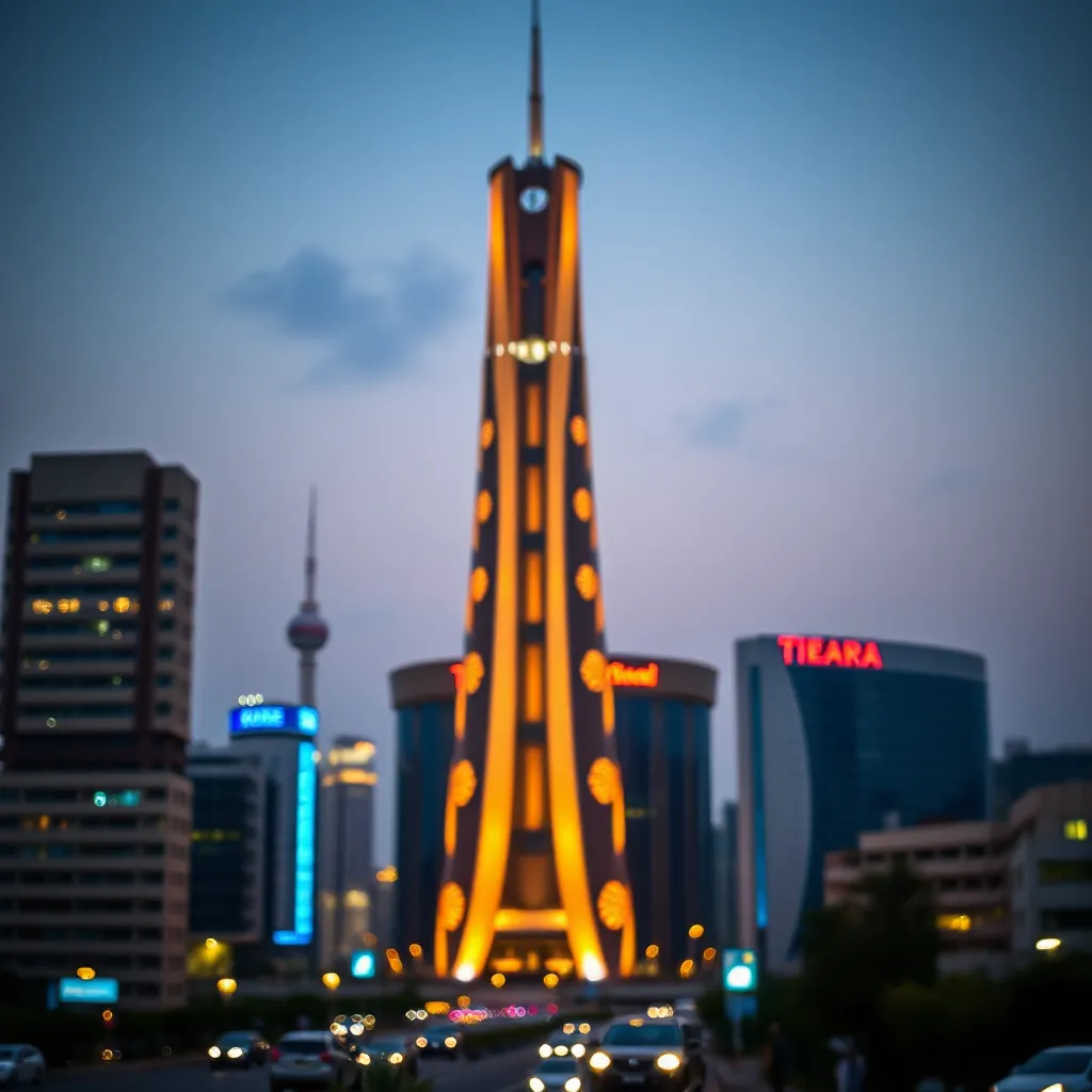 The Tiara Tower: Exploring Dubai's Iconic Landmark